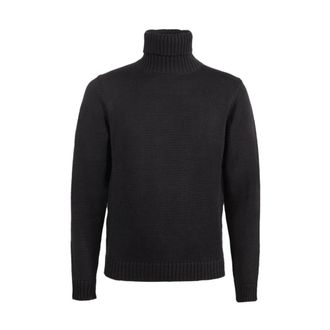 Zanone Rollkragenpullover - - Knitwear - Herren - Schwarzk - 3XL