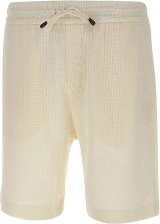HUGO BOSS Homme, Shorts, Blanc, Taille: M Knit Shorts