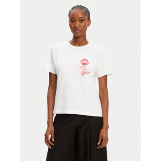 HUGO BOSS T-Shirt Destrel_2 50544897 Wei&szlig; Relaxed Fit