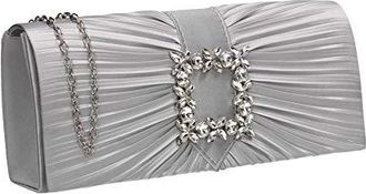 Swankyswans Femme Chloe Pochette, Argenté., M EU