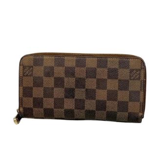 Louis Vuitton unisex, Pre-owned, Brun, Taille: ONE Size Portefeuille long (&agrave; deux volets) Pre-owned