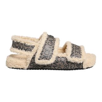 Dolce & Gabbana Flache Sandalen - - Shoes - Herren - Beige - 44 EU