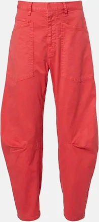 Nili Lotan Barrel-Hose Shon aus Baumwolle