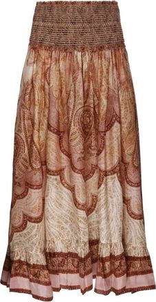 Zimmermann Wanderlust Fransen Maxirock - - Skirts - Damen - Mehrfarbig - M