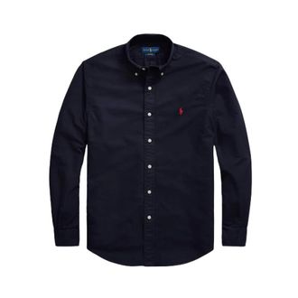 Polo Ralph Lauren Homme, Chemises, Bleu, Taille: S Chemise Oxford Casual Coupe Personnalis&eacute;e