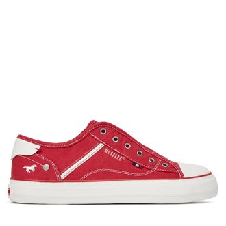 Mustang Jeans Sneakers aus Stoff Mustang 1272-402 Rot