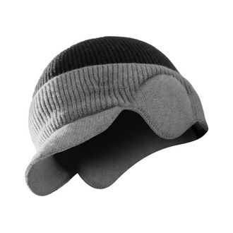 Generic Bonnet avec Oreilles - Couvre-Chef en Chaude | Bonnet dhiver Coupe-Vent pour Le Ski - pour la p&ecirc;che, la Moto, la randonn&eacute;e, Le Ski, Le Camping, la ran
