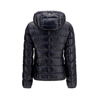 Herno Womens Black Polyamide Full-Length Jacket Clothing