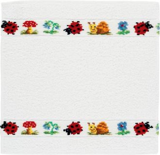 Feiler paulix00040504 Seiftuch Pauli Größe 30 x 30 cm, weiß