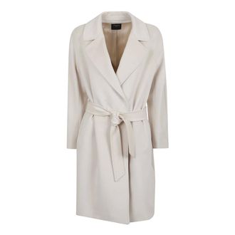 Max Mara Damen, M&auml;ntel, Wei&szlig;, XLGr&ouml;&szlig;e