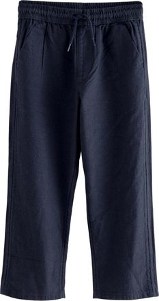 Next Jungen Hose aus Leinen Marineblau 110