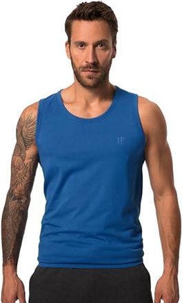 JP1880 Jusquau 70 - Débardeur Ventre Confort, Coupe relativement Longue et Base élastique (ne Remonte Pas). Bretelles Larges. Bleu 3XL 719783710-3XL