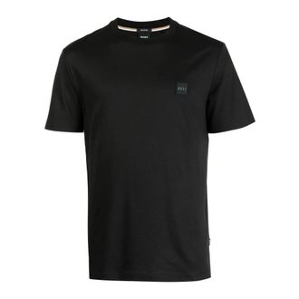 HUGO BOSS T-Shirt mit Rundhalsausschnitt und Logo - - Tops - Herren - Schwarzk - XL