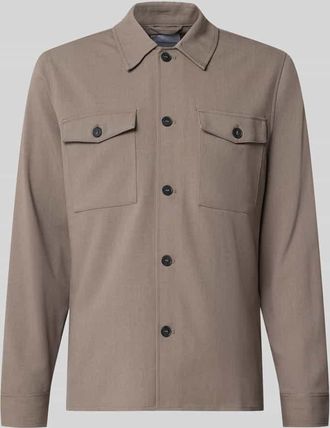 Lindbergh Relaxed Fit Hemdjacke mit Brusttaschen