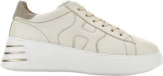 Hogan Low-Top Sneaker - Refined Low-Top Sneakers With Metallic Accents - Gr. 35,5 (EU) - in Grau - f&uuml;r Damen