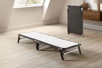 Jay-Be LE59 Lite Klappbett mit Isolierpolster, Einzelbett mit Aufbewahrungsbezug