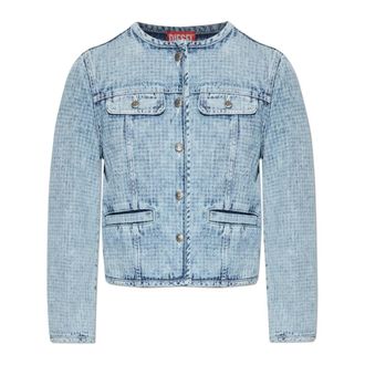 Diesel De-Grafy-S Jeansjacke - - Jackets - Damen - Blau - L