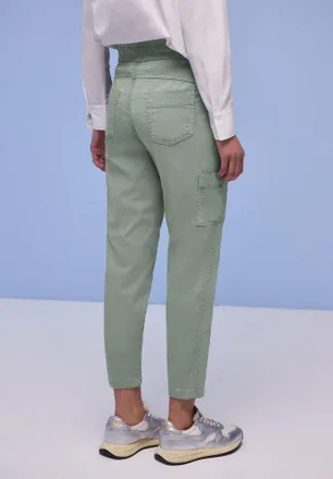 Street One Jogger Pants Style Bonny mit Cargo-Taschen und Kordelzug