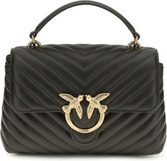 Pinko Pinko, Femme, Sacs, Noir, Taille: ONE Size Bos Taurus Wallet