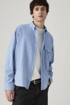 Levi's Chemise Crop Zandt - Homme - Bleu / Charlie Light Chambray - XL