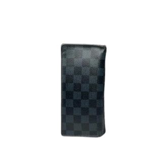 Louis Vuitton Porte-cartes didentit&eacute; vintage doccasion - Homme - Pre-owned - Noir - Taille: ONE Size