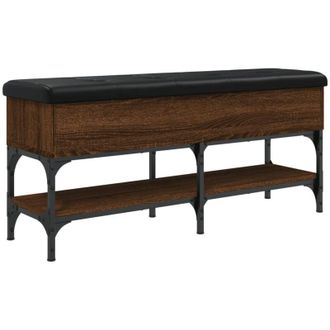 vidaXL vidaXL Schuhbank Braun Eichen-Optik 102x32x45 cm Holzwerkstoff