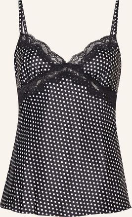 Chantelle Schlaftop Gloss Aus Satin schwarz