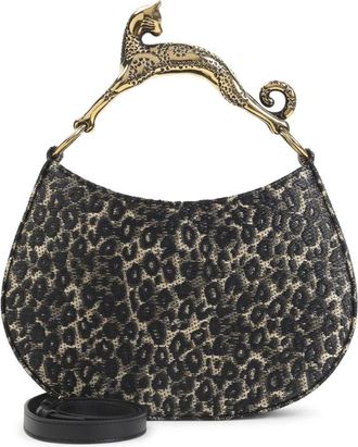 Lanvin Femme, Sacs, Noir, Taille: ONE Size Hobo Cat Bag