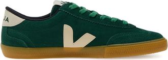 Veja baskets Volley en daim - Vert