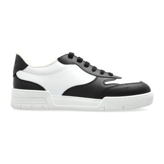 Moschino Leder-Sneakers - - Shoes - Herren - Wei&szlig; - 41 EU