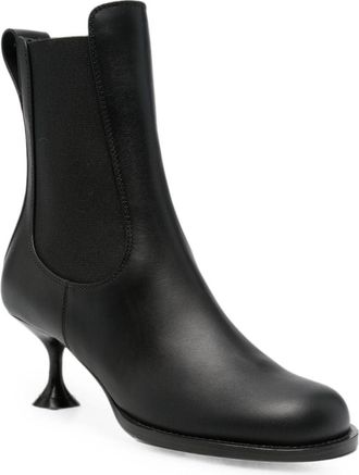 Sergio Rossi Elasticated Chelsea Boot - Black