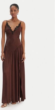 Bardot Bardot Abendkleid Aderia 60248DB Braun Slim Fit