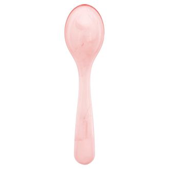 RBV BIRKMANN Birkmann, Acryll&ouml;ffel, light rose, hell rosa, marmoriert, 12 cm, gl&auml;nzend, sp&uuml;lmaschinengeeignet