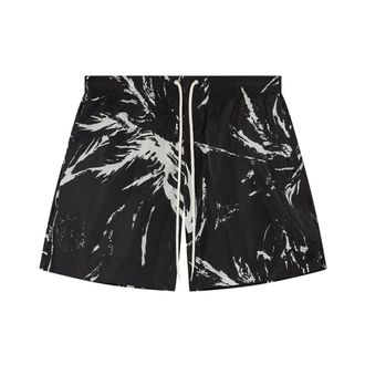 Wales Bonner Badehose mit Grafikdruck - - Swimwear - Herren - Schwarzk - 2XL