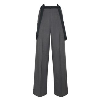 Dondup Wide Hosen - - Trousers - Damen - Grau - M