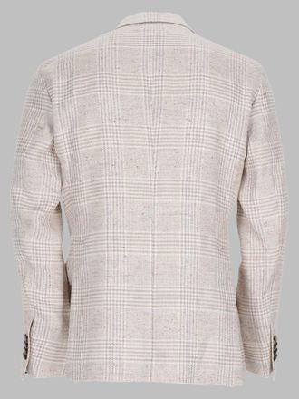 Tagliatore Linen-Cotton Blazer - Beige