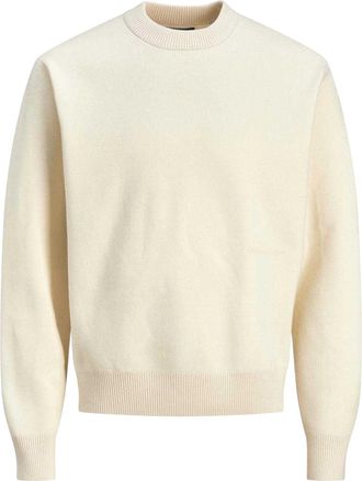 Jack & Jones Jack And Jones - Pullover f&uuml;r Herren, Rundhalsausschnitt, Regul&auml;r, Lang&auml;rmlig (Meersalz)