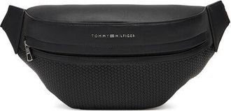 Tommy Hilfiger Gürteltasche Th Woven Bum Bag AM0AM13634 Schwarz