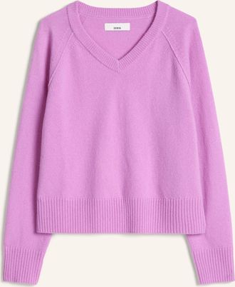Marc O'Polo Denim Marc Opolo Denim V-Neck-Pullover lila