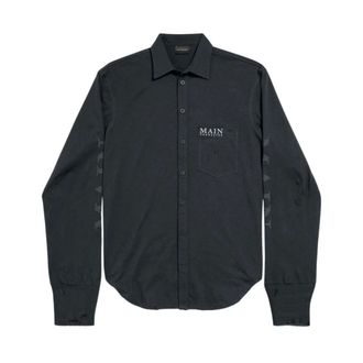 Balenciaga Herren, Shirts, Schwarzk, LGr&ouml;&szlig;e
