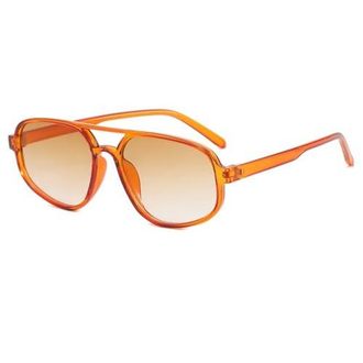 Generic Lunettes De Soleil Tendance For Hommes Et Femmes, Vacances En Plein Air, Shopping(Orange)