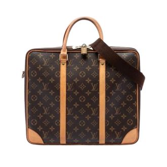 Louis Vuitton Pre-owned Cupertino Briefcase - Femme - Pre-owned - Brun - Taille: ONE Size