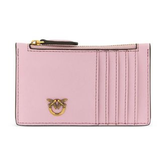 Pinko Pinko, Femme, Accessoires, Rose, Taille: ONE Size Airone Cardholder