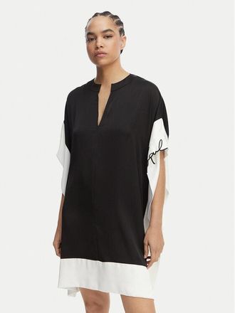 Karl Lagerfeld Strandkleid B2W13016 Schwarz Loose Fit