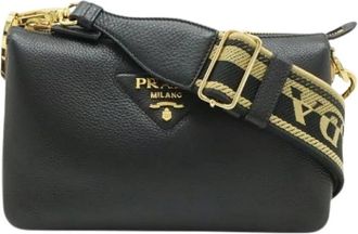 Prada Sac pochette vintage doccasion - Femme - Pre-owned - Noir - Taille: ONE Size
