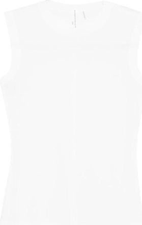 Norma Kamali Femme, Tops, Blanc, Taille: 40 FR Top sans manches