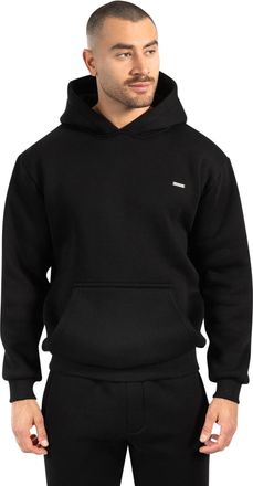 Smilodox Hoodie Herren Ilyas, Regular Fit Kapuzen Pullover aus weichem Stoff mit B&uuml;ndchen & Metallabel, hochwertig & komfortabel, vielseitiges Sweatshirt f&uuml;r S
