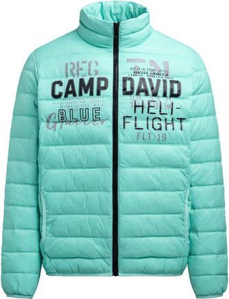 Camp David Steppjacke mit elastischem Saumabschluss
