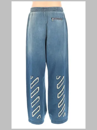 Off-white Trousers - Blue