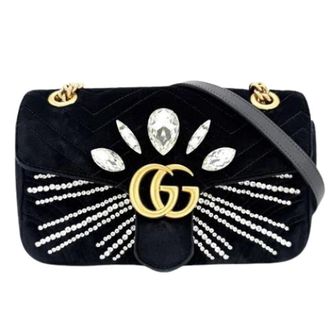 Gucci Pre-owned Vintage Schultertasche - - Pre-owned - Damen - Schwarzk - ONE SIZE